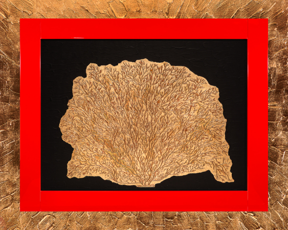 Religious genre Art Deco Gold leaf Acrylic paint — buy online. ”Горящий ...