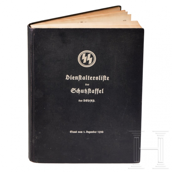 SS Seniority List of December 1936 — Entdecken Sie seltene und ...