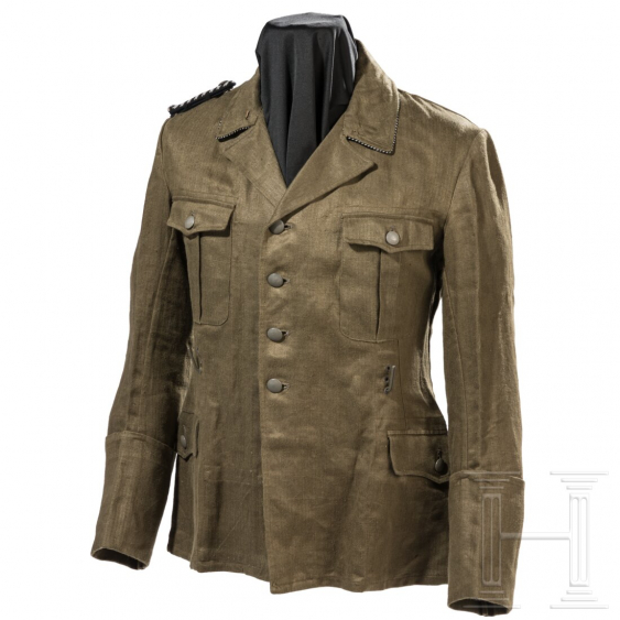 Drillichfelbluse M37 für einen Unterführer der VT — Collectibles ...