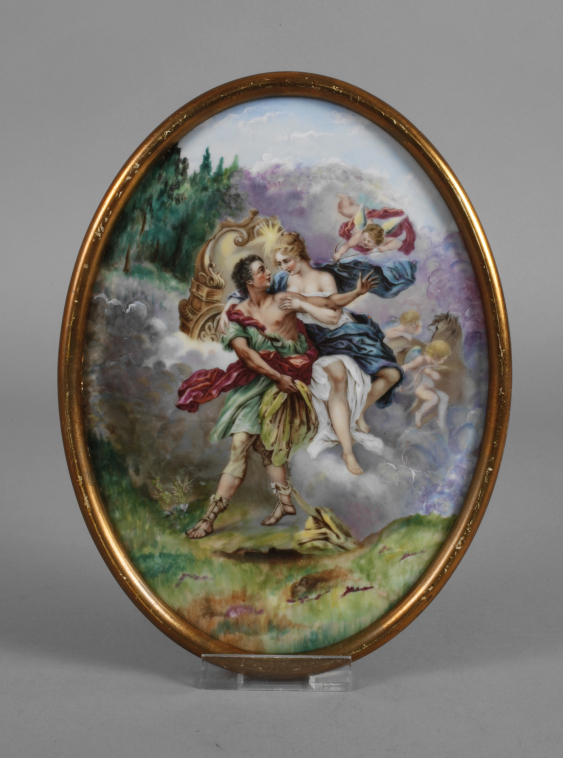 Hutschenreuther Bildplatte Eos und Kephalos