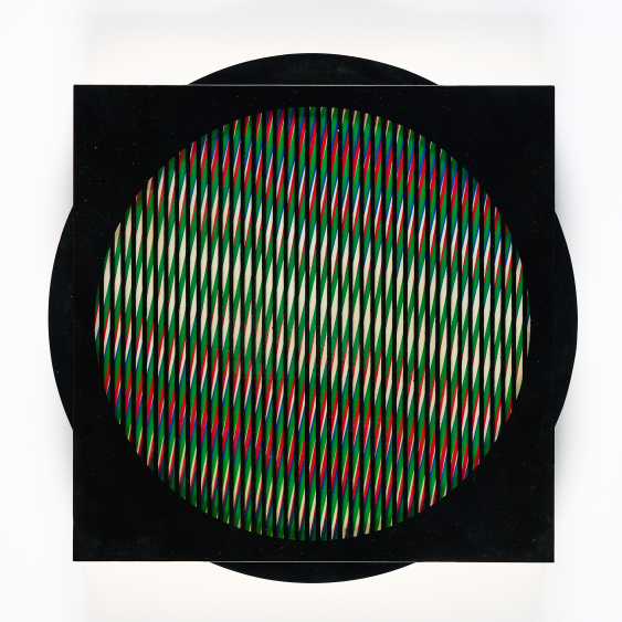 Carlos Cruz-Diez. Chromointerférence Manipulable