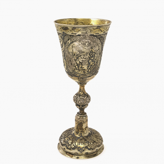 A chalice. 17th century