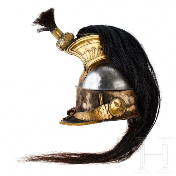 Helm für Mannschaften des 8. Kürassier-Regiments