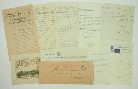 Dr. jur. Ludwig Bassermann-Jordan: Patente als Offizier im 1. Badischen ...