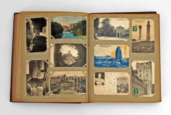 Postkartenalbum mit ca 1010 Ansichtskarten