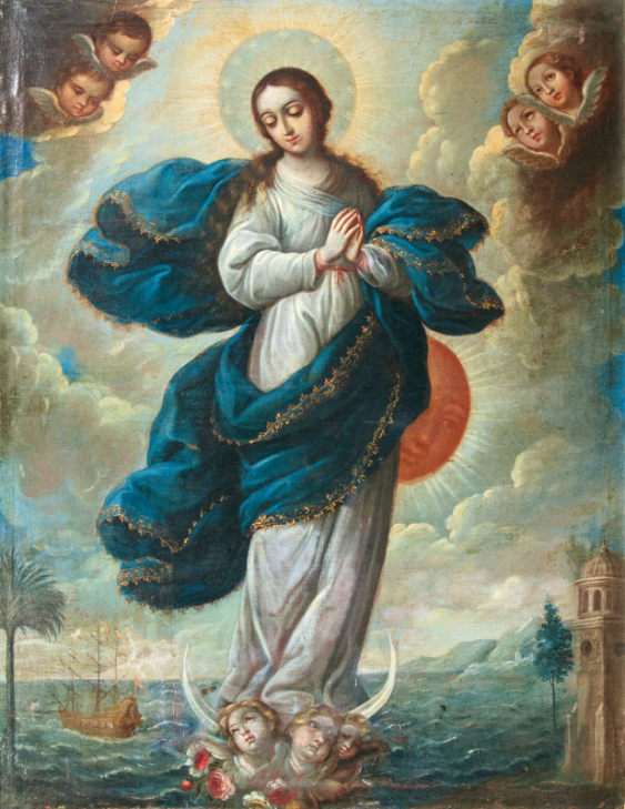Italienischer Meister ''Maria Stella Maris''