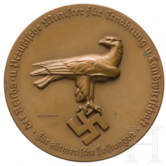 Ehrenpreis "Der Reichs- und Preußische Minister für Ernährung und ...