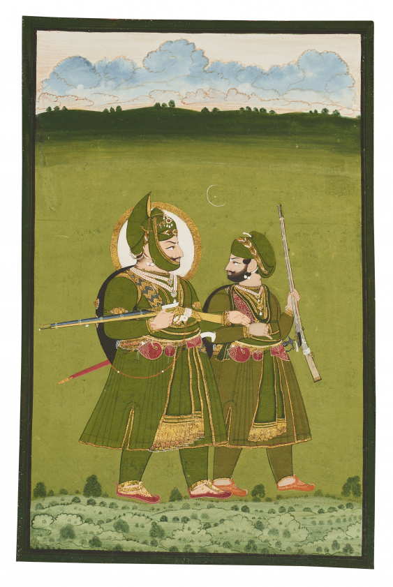 A PAINTING OF MAHARANA JAWAN SINGH (R. 1821-1838)