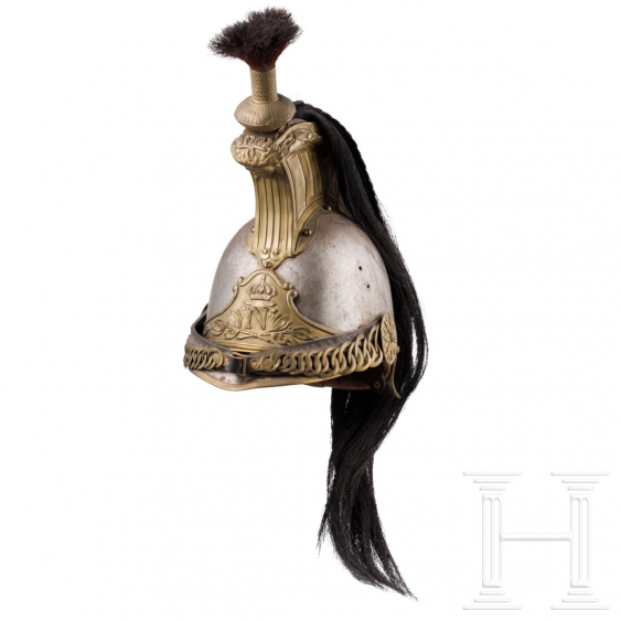 Helm für Mannschaften der Dragoner der Kaiserlichen Garde, Zweites ...