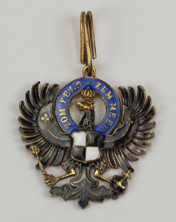 Preussen: Hausorden von Hohenzollern, Adler der Komture, 2. Form.