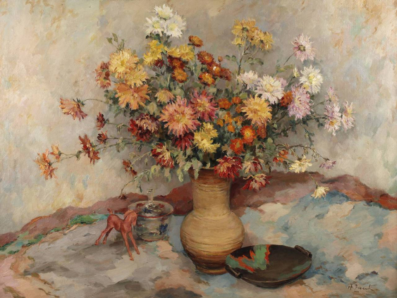 Hans Zank, Asternstillleben