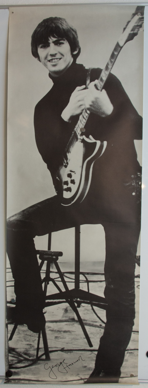 THE BEATLES- POSTER 2: GEORGE HARRISON, Poster, UK 1964-1981