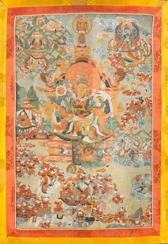 THANGKA: RUDRA CHAKRIN-DER LETZTE KÖNIG VON SHAMBHALA