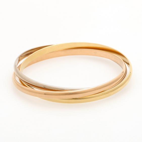 CARTIER klassischer Armreif "Trinity"