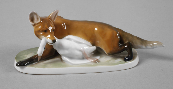 Rosenthal "Fuchs mit Gans"