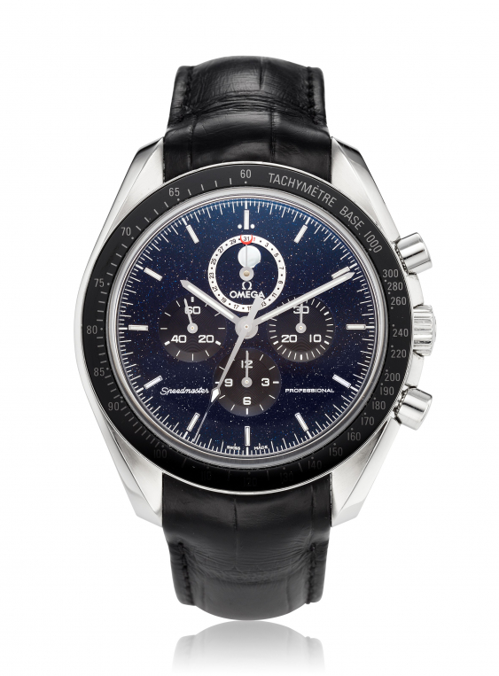 OMEGA, SPEEDMASTER, MOONPHASE AVENTURINE DIAL, REF. 311.30.44.32.01.001
