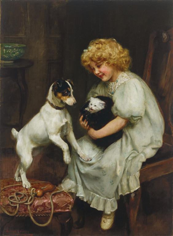 ARTHUR JOHN ELSLEY (BRITISH, 1861-1952)