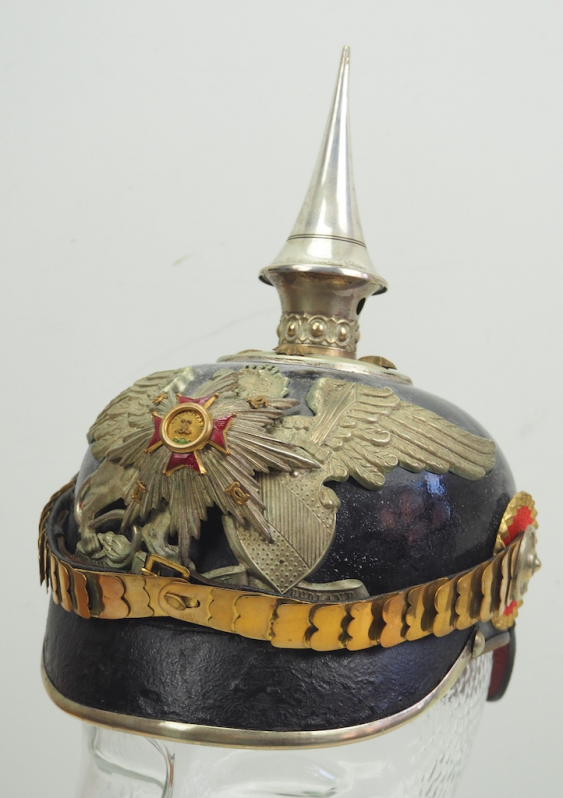 1. Badisches Leib-Grenadier-Regiment Nr. 109, Helm für Offiziere.