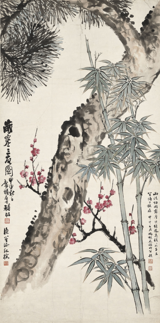 WU ZHENG (1876-1949), FENG CHAORAN (1882-1954) AND LIU BIN (1887-1945)