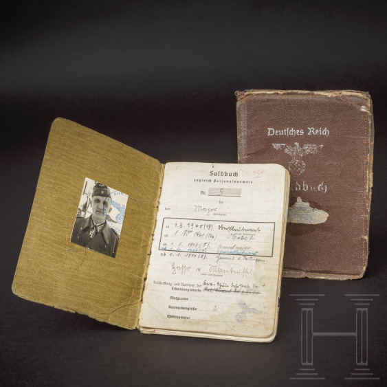 General der Panzertruppen Hasso von Manteuffel (1897-1978) - Soldbuch