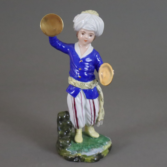 Musiker aus der Türkenkapelle- Höchst, "Tschinellen", Entwurf Johann ...