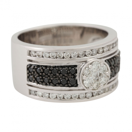 FABIANI Ring mit farblose Brillanten zusammen ca. 0,30 ct, — Katalog ...