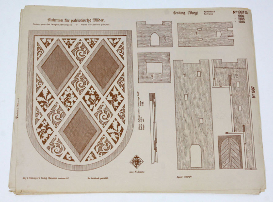 Pattern blades for wood working — catalog 102. Auction Of Art ...