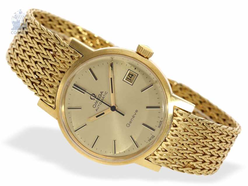 Montre-bracelet: très haute qualité vintage Montre en Or 18 carats, Omega Automatique avec ...