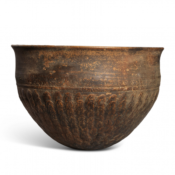 A GREEK MEGARIAN WARE POTTERY BOWL