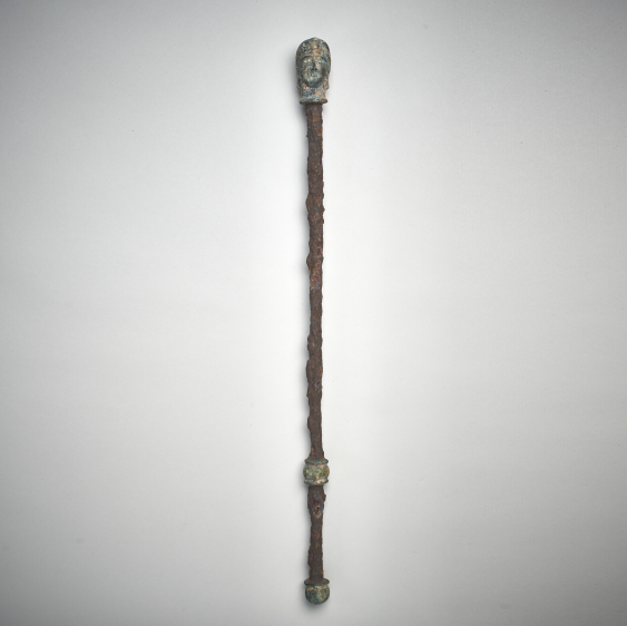 A SASANIAN BRONZE AND IRON SCEPTER — Katalog Antiquities | Foto in ...