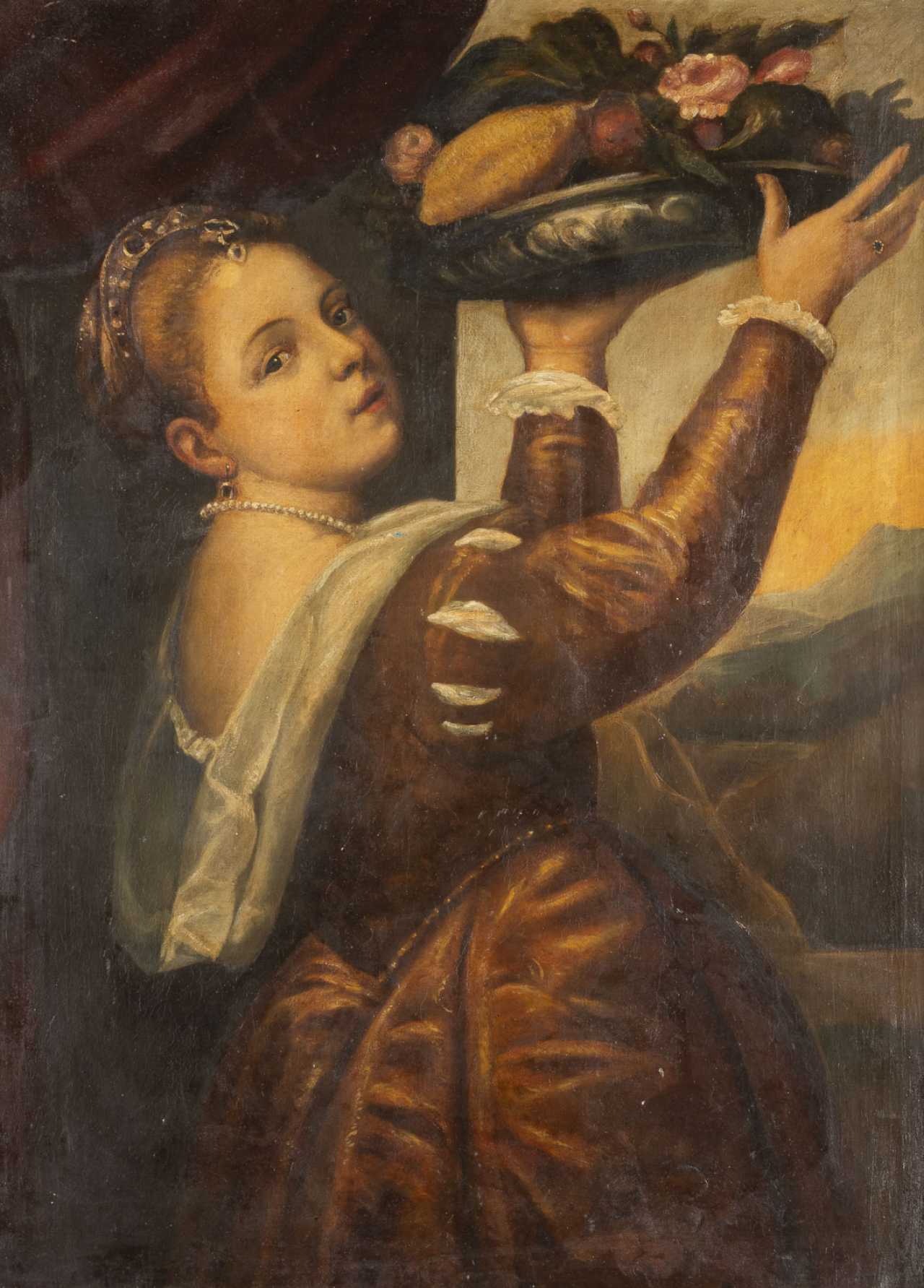 TIZIAN (EIGENTLICH: TIZIANO VECELLIO) (NACHFOLGER DES 19.JH.) MÄDCHEN ...