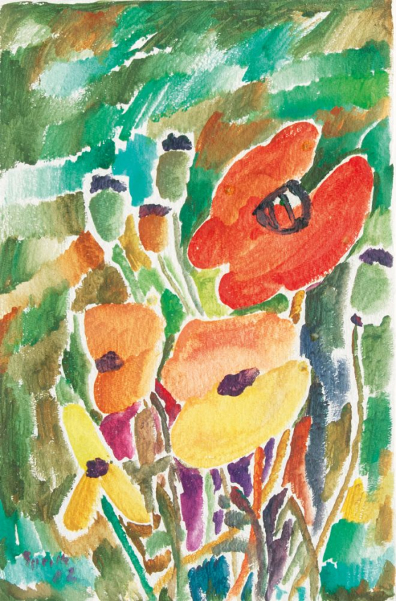 Siegward Sprotte (Potsdam 1913 - Kampen/Sylt 2004). Mohn.