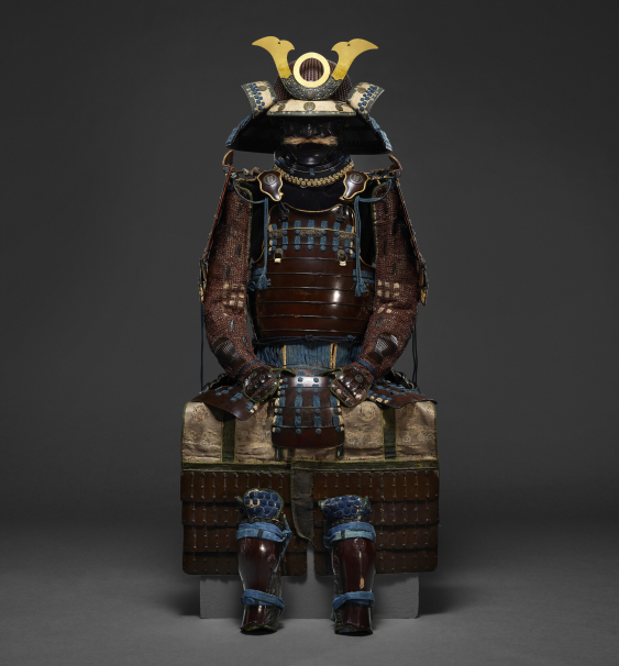 A BLUE LACED OKEGAWA NIMAI-DO GUSOKU (ARMOR)