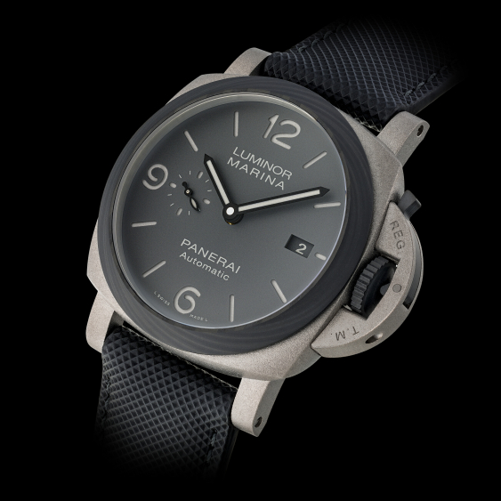 PANERAI, REF. PAM01662, CARBOTECH AND TITANIUM, LUMINOR MARINA TUTTOGRIGIO
