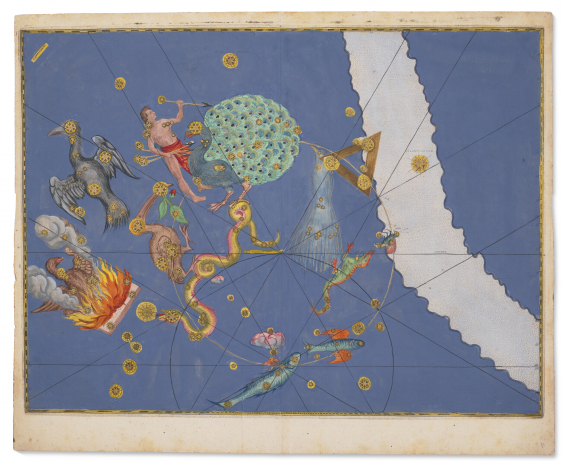 Four celestial charts from Uranometria. — Sammlerstücke | Entdecken Sie ...