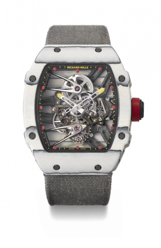 RICHARD MILLE. AN EXCEPTIONAL AND UNIQUE PERSONALIZED PROTOTYPE QUARTZ ...