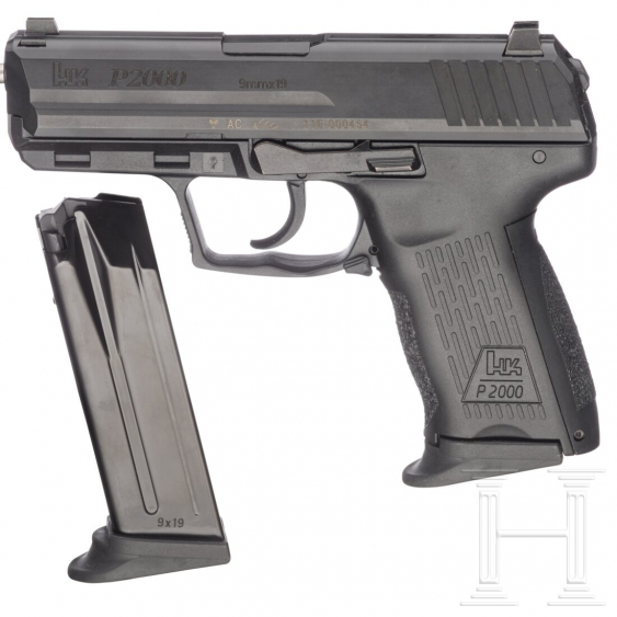 Heckler & Koch P 2000, im Koffer