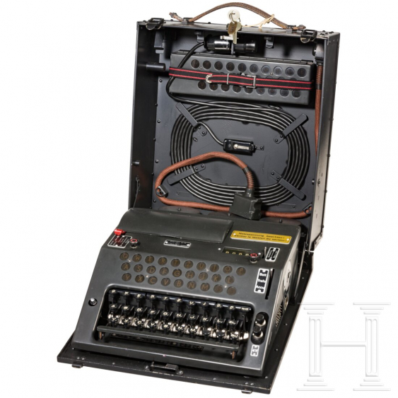 Chiffriermaschine NeMa für das Schweizer Militär und Botschaften