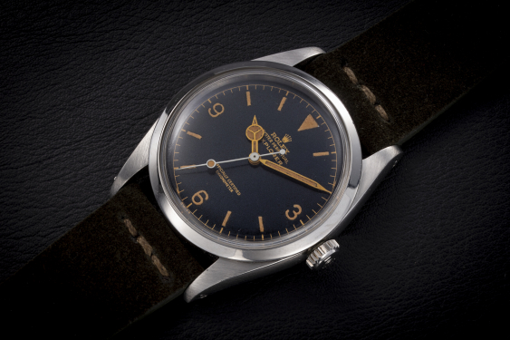 ROLEX, EXPLORER REF. 6610, A STEEL AUTOMATIC WRISTWATCH