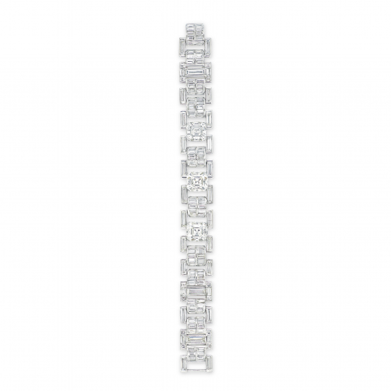 IMPORTANT CARTIER ART DECO DIAMOND BRACELET