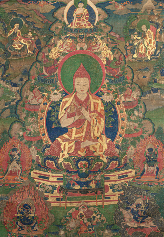 Feines Thangka von Jonang Taranatha