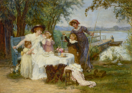 FREDERICK MORGAN, R.O.I. (BRITISH, 1847-1927)