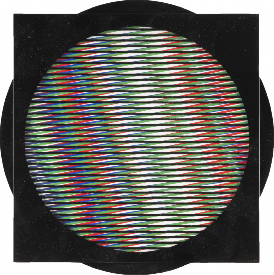 CARLOS CRUZ-DIEZ 'CHROMOINTERFÉRENCE MANIPULABLE' (1989)