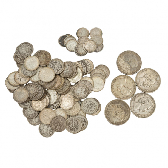 Dt. Kaiserreich - 97 x 1 Mark