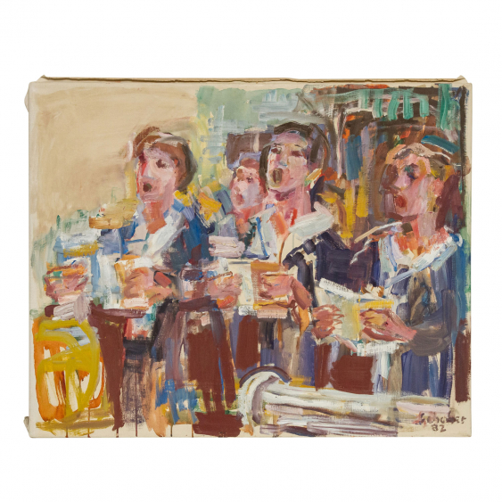 SCHOBER, PETER JAKOB (1897-1983), "Boys",