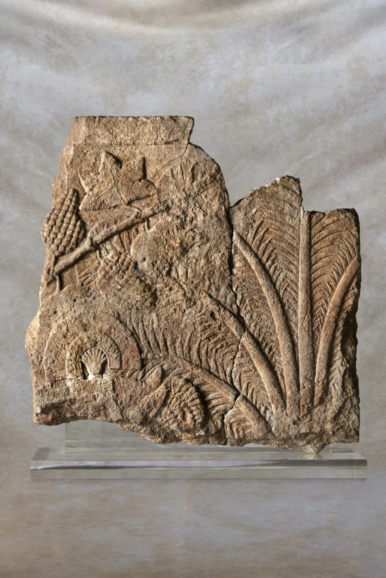 AN ASSYRIAN GYPSUM RELIEF FRAGMENT
