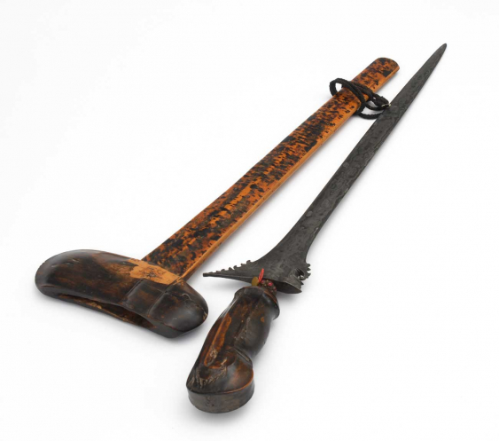 Großer schwerer Kris - Keris lurus.