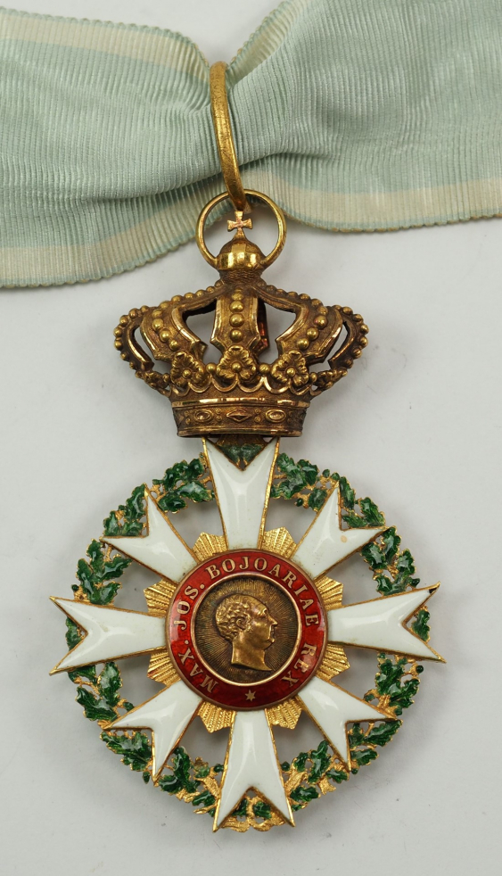 Bayern: Verdienstorden der Bayerischen Krone, Komturkreuz.