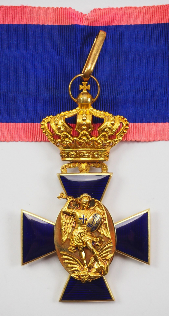 Bayern: Verdienstorden vom hl. Michael, 2. Klasse Kreuz.