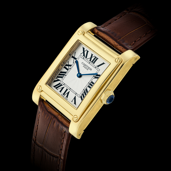 CARTIER, TANK A VIS MODEL, COLLECTION PRIVÉE CARTIER PARIS “CPCP”, REF ...